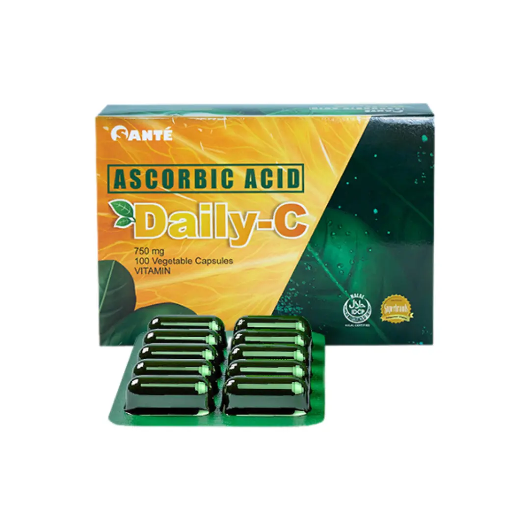 Santé Daily-C Ascorbic Acid Vitamin C